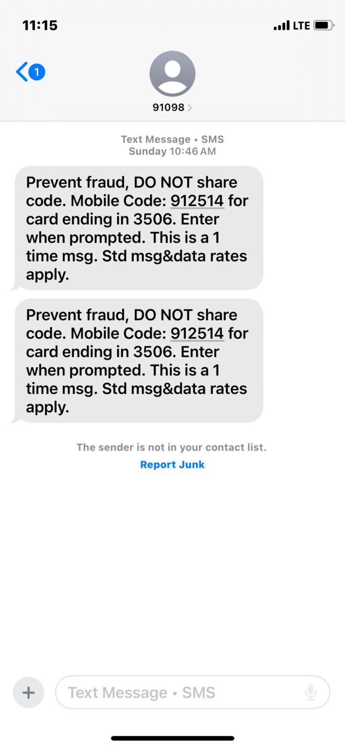 Important Member Notice: Beware of Fraudulent Text Messages - Patriot ...